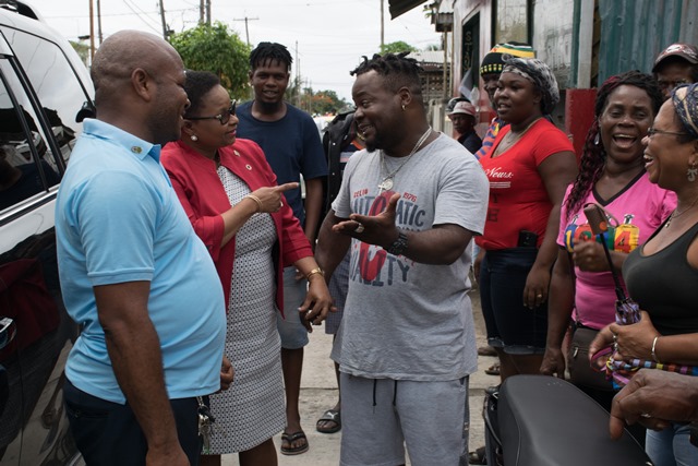 Minister of Health donates tools to Rasville residents to aid in clean ...