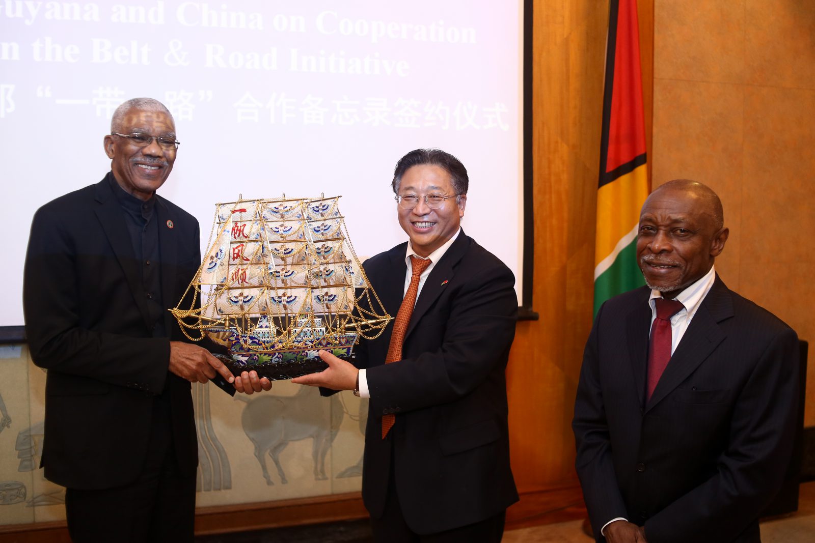 Guyana/China sign historic MOU under “Belt and Road Initiative ...