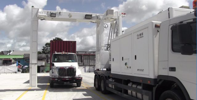 Container scanner site launched – Department of Public Information, Guyana