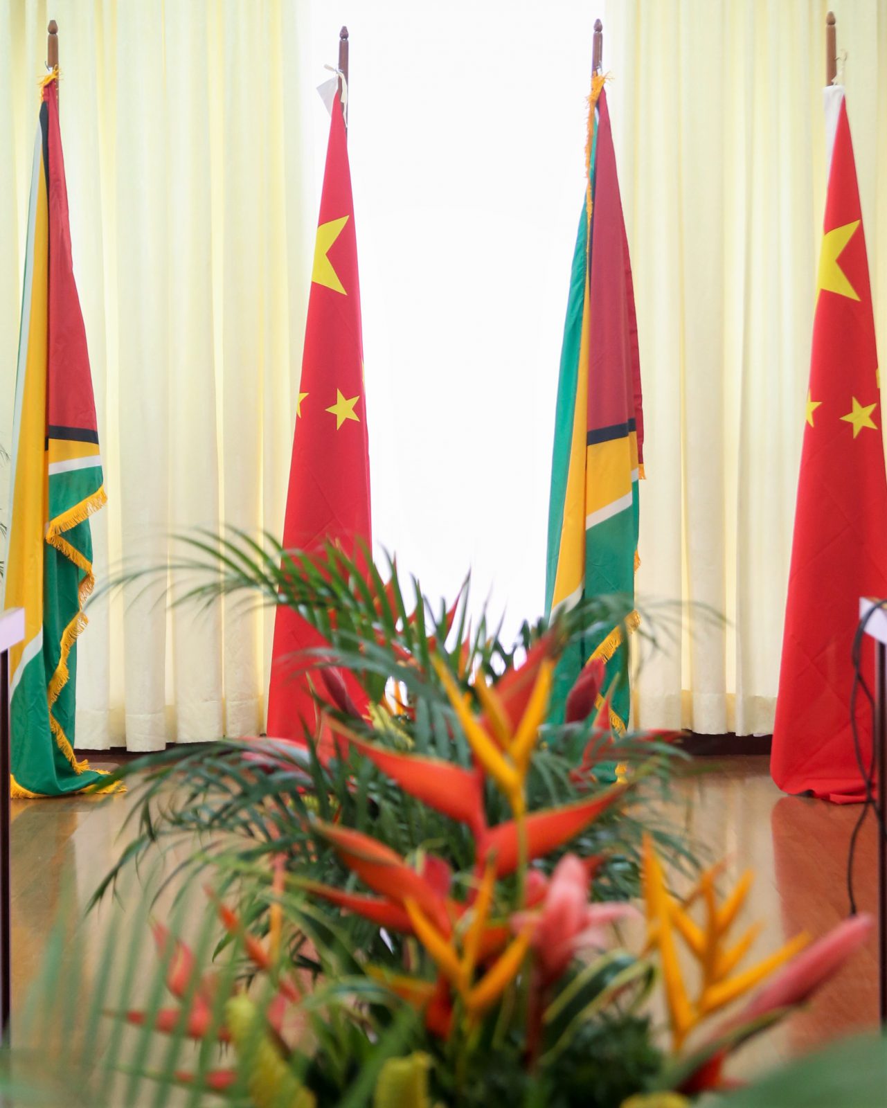Guyana and China share a common desire to strengthen economic relations ...