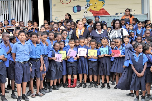 Minister Norton conducts site visit at Craig Primary School Ground ...