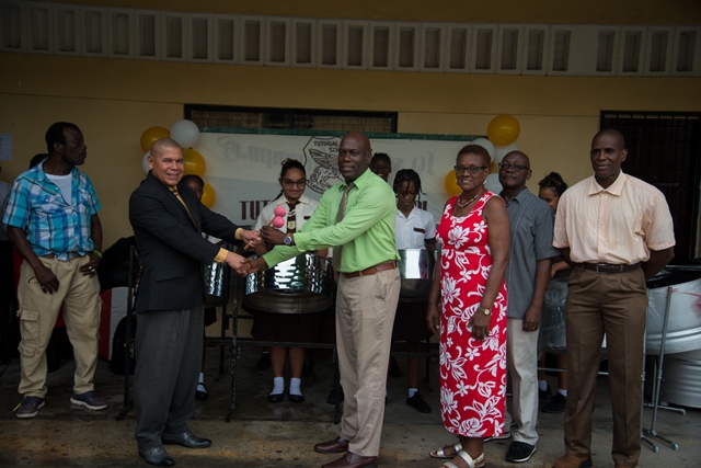 Tutorial High encouraged to revive music school with steel pans donated ...