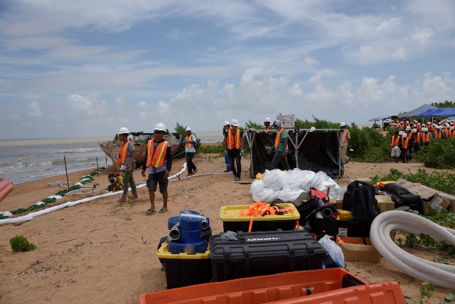 ExxonMobil hosts another oil spill demonstration – Department of Public ...