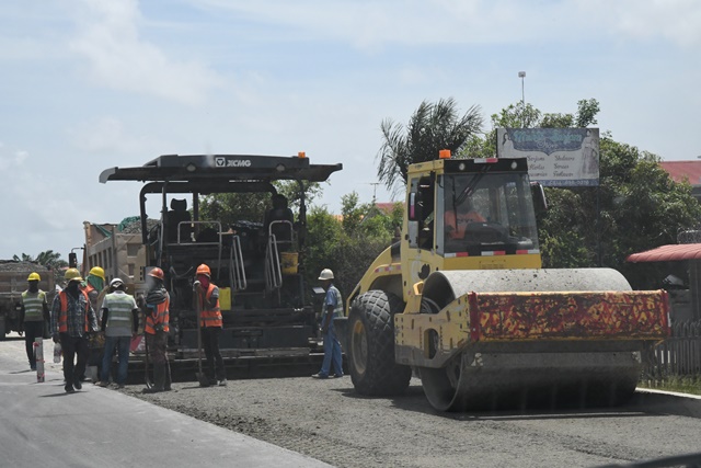 Minister Sharma examines progress on ECD road expansion – DPI Guyana