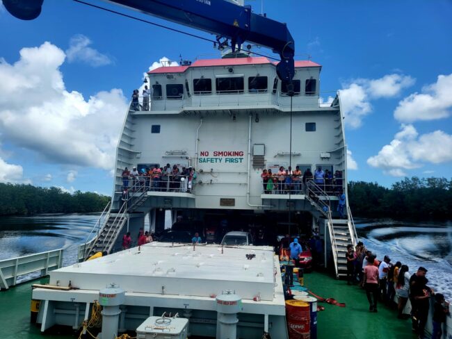 Feature: MV MA Lisha’s inaugural trip marks a historic moment for ...